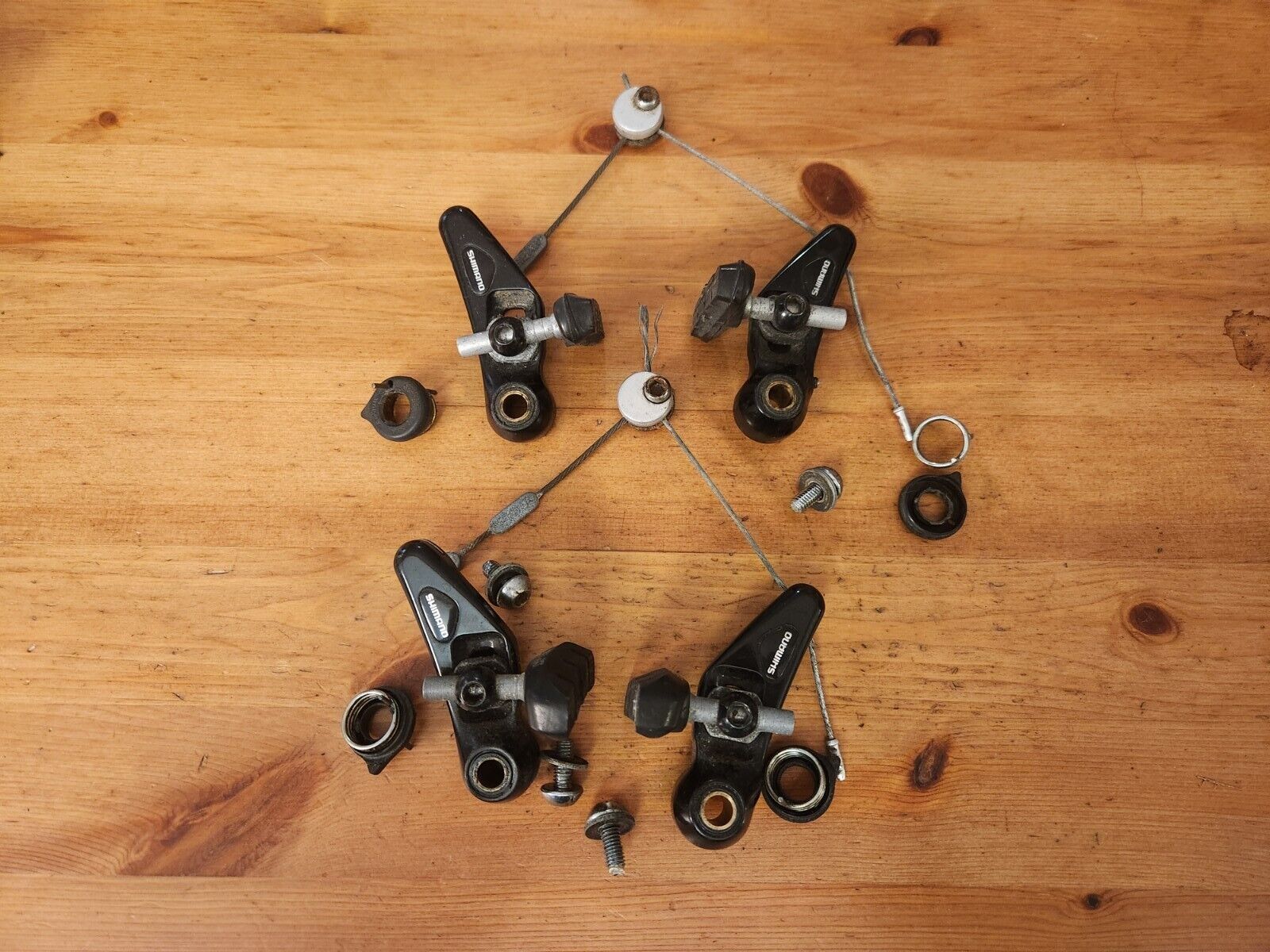 Shimano Deore XT Cantilever Brakes BR-M734 Black Finish Vintage ...