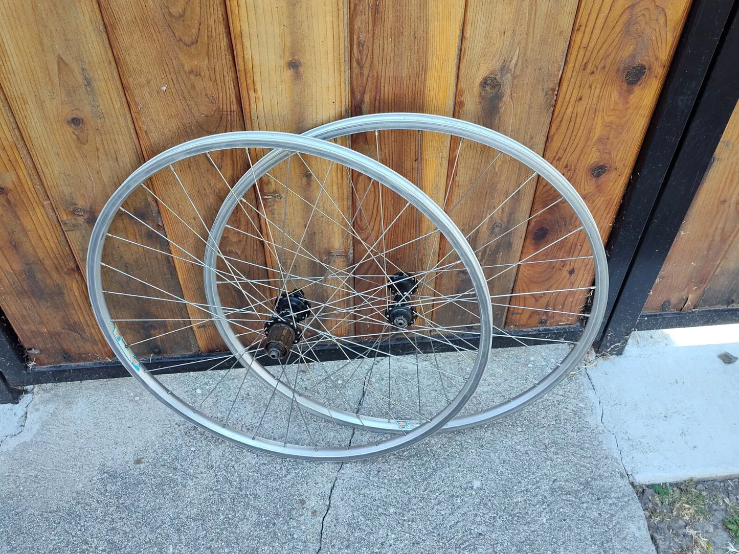 Vintage Shimano Deore LX Hubs w/ Sun Chinook 26" Rims Wheelset ...